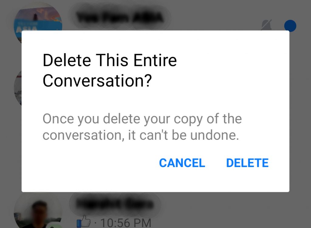 How to delete messages on Messenger ( Latest ) - Random Tools Blog