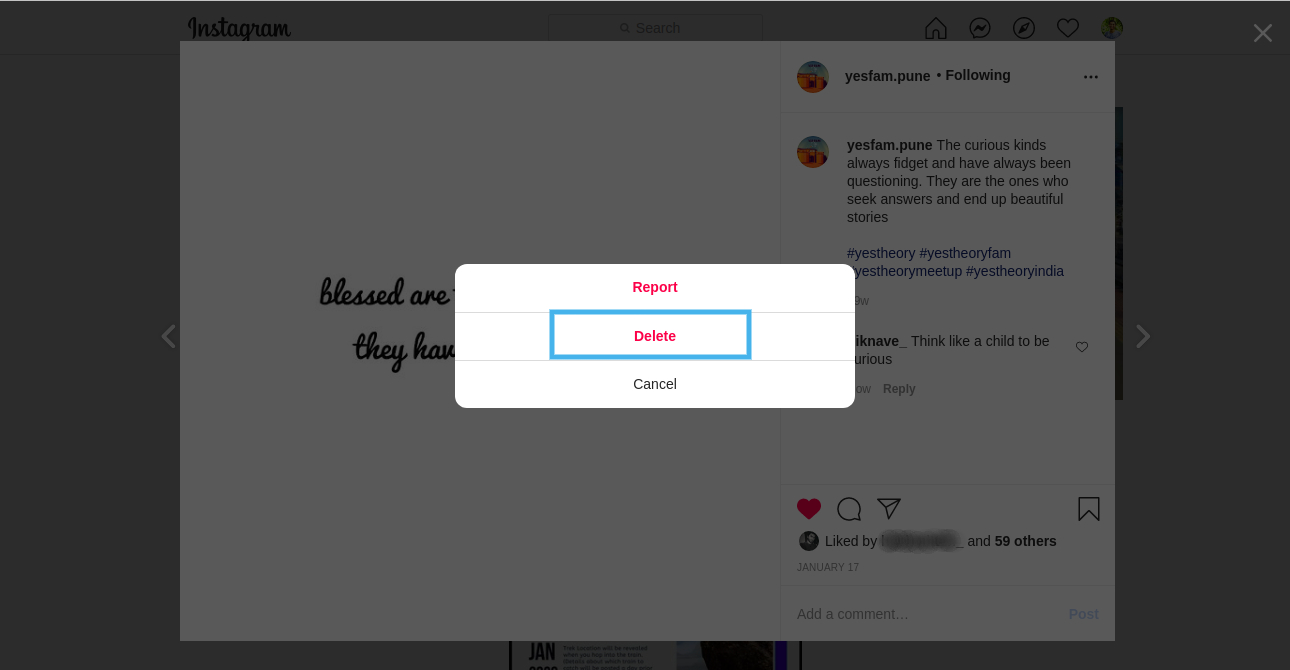 How to delete Instagram comments (hide and manage comments) - Random ...