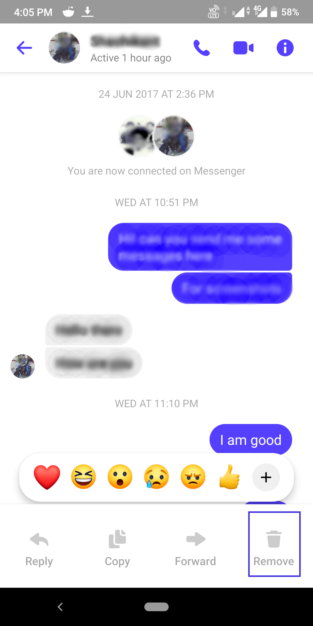 How to delete messages on Messenger ( Latest ) - Random Tools Blog