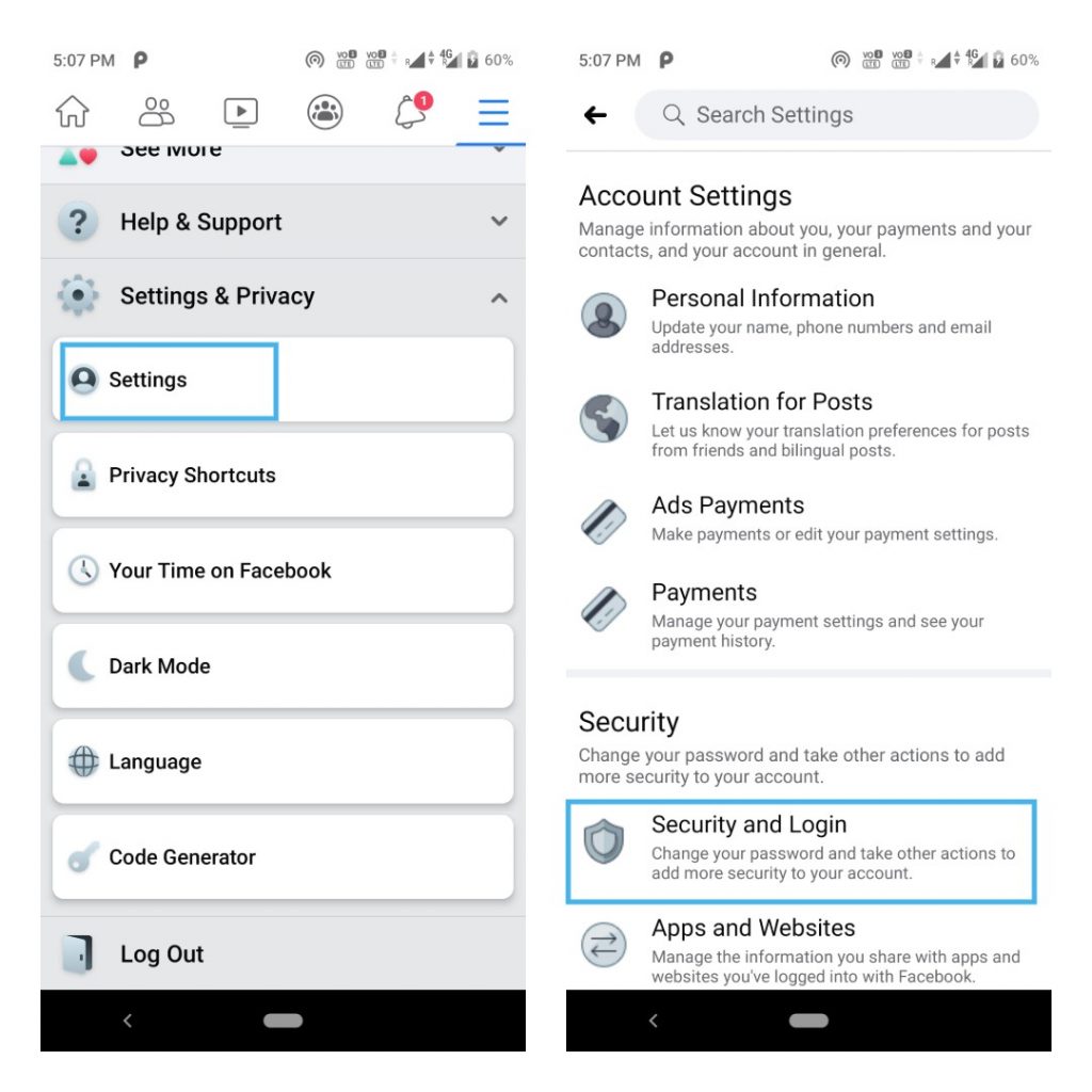 How to change your Facebook password on the computer and mobile app ...