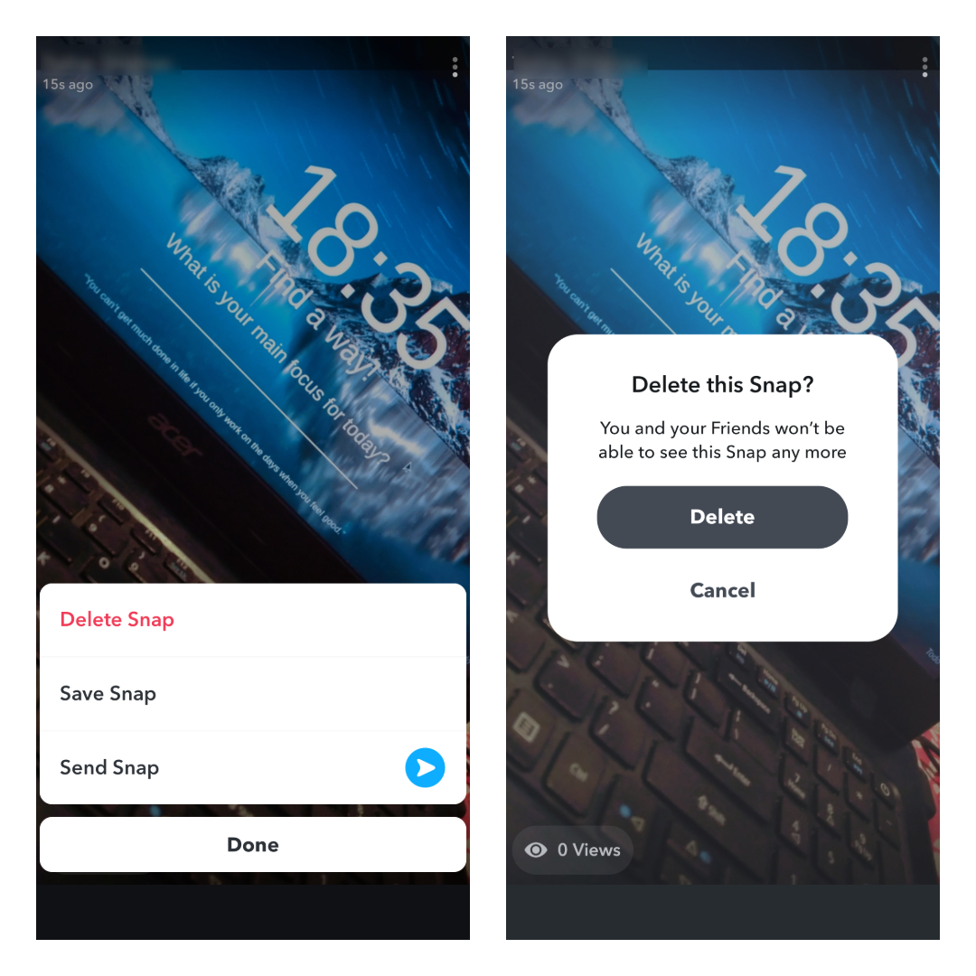 How to delete Snapchat story on Mobile in 2021
