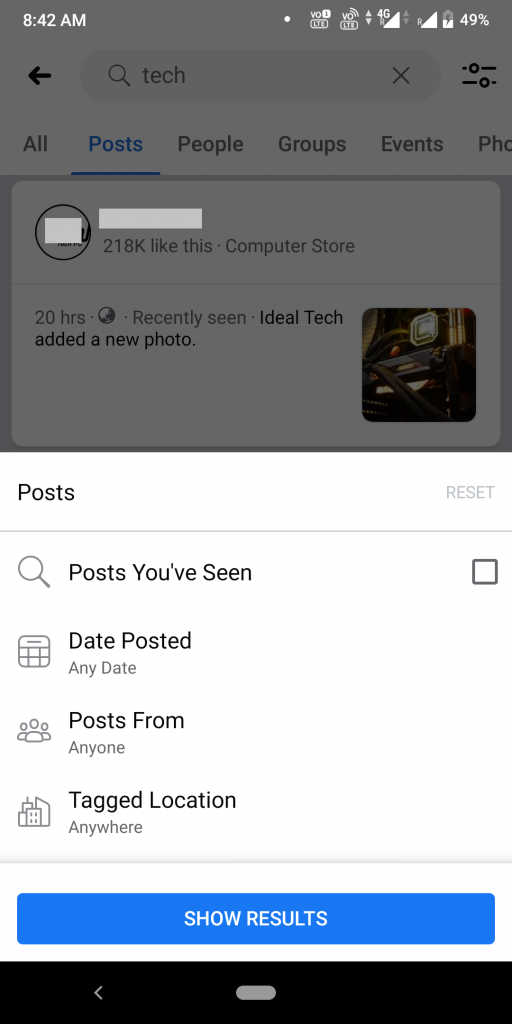 How do I use the advanced search on Facebook tool? - Random Tools