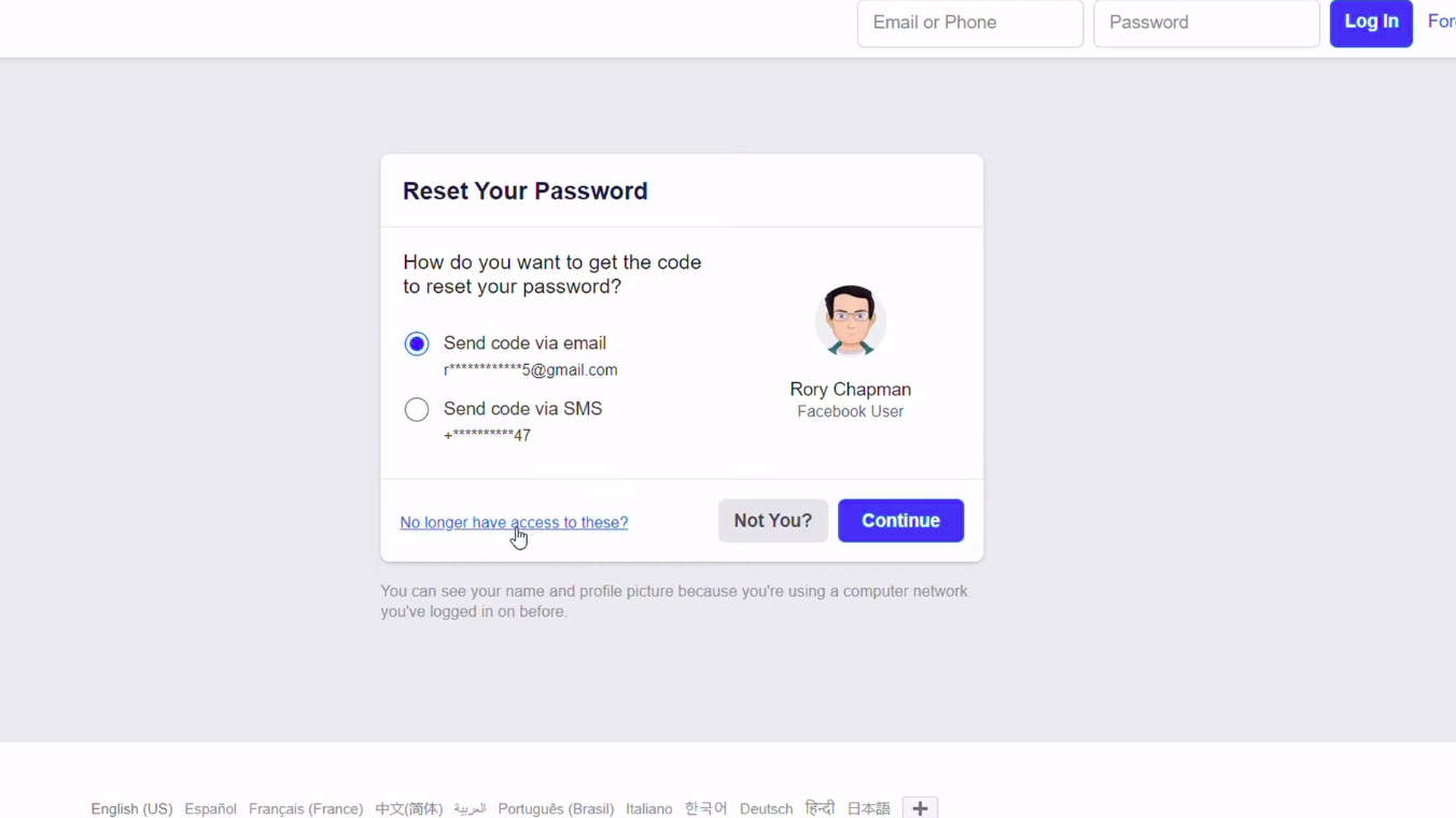 How to recover your Facebook account without an Email or Mobile number ...