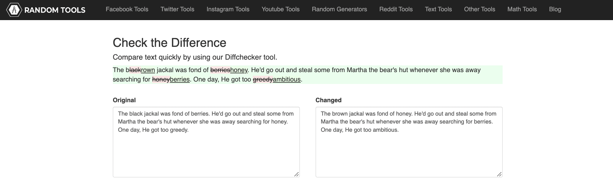 How to Compare Two Word Documents Online - Random Tools