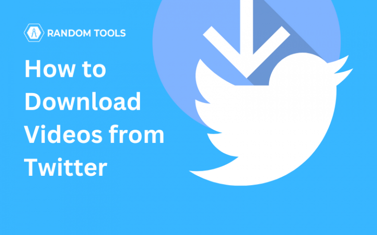 How to download Videos from Twitter on your Device - Random Tools Blog