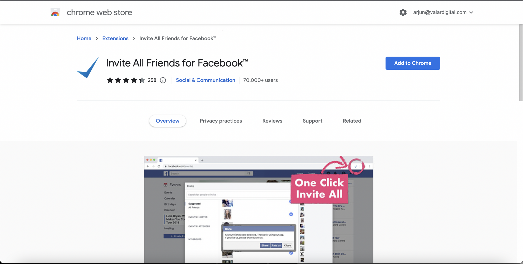 How to invite your friends on Facebook with a single click? - Random ...