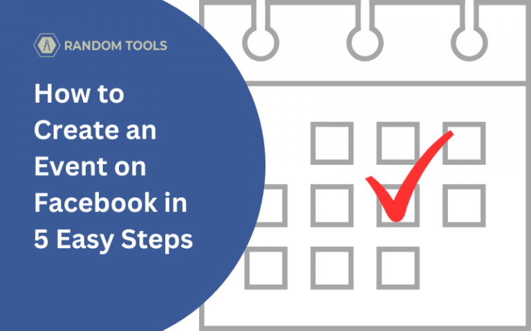 How to Create an Event on Facebook in 5 Easy Steps