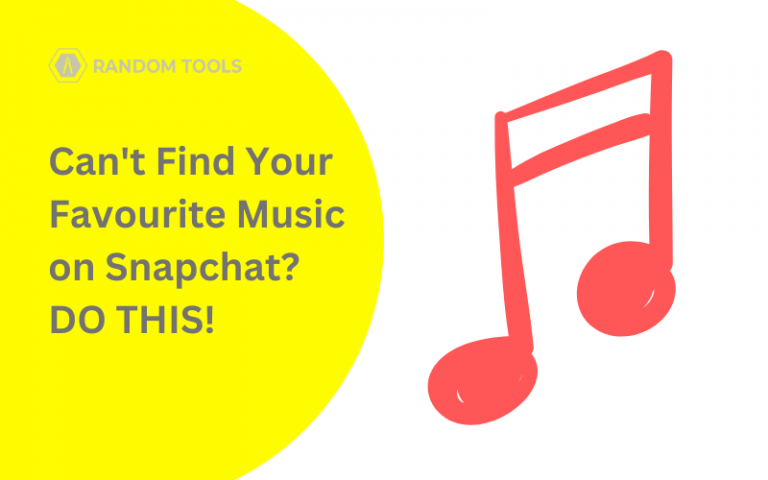 How to send Snaps with music from your phone? - Random Tools Blog