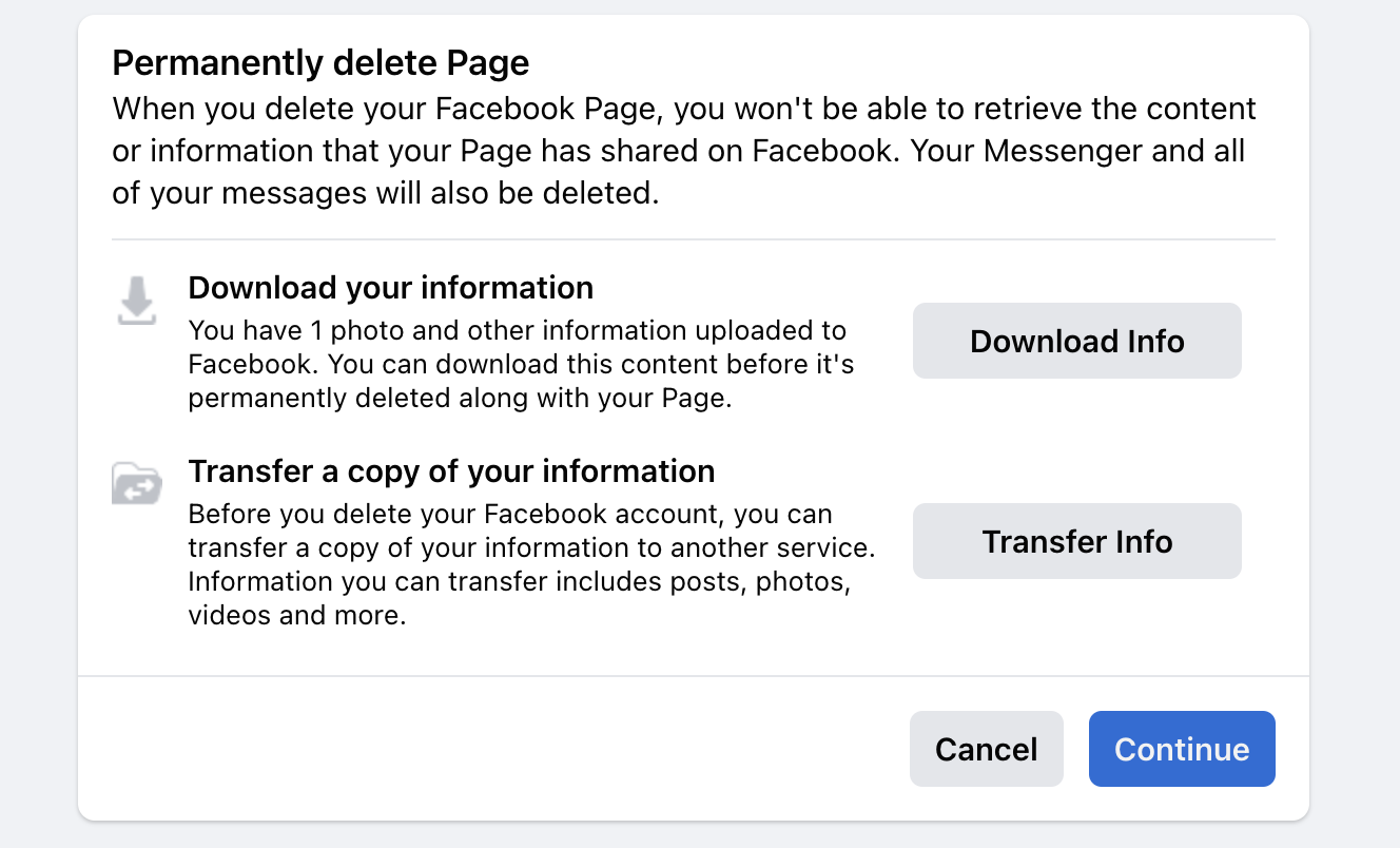 How to Delete a Facebook Page in 6 Simple Steps