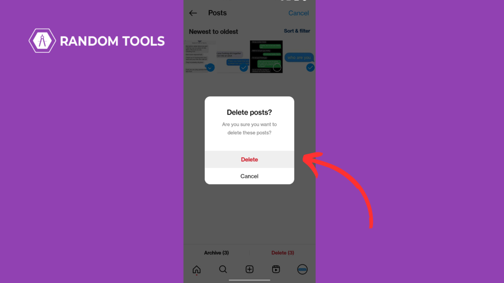 How To Delete Multiple Photos On Instagram Quickly In 2023 Random