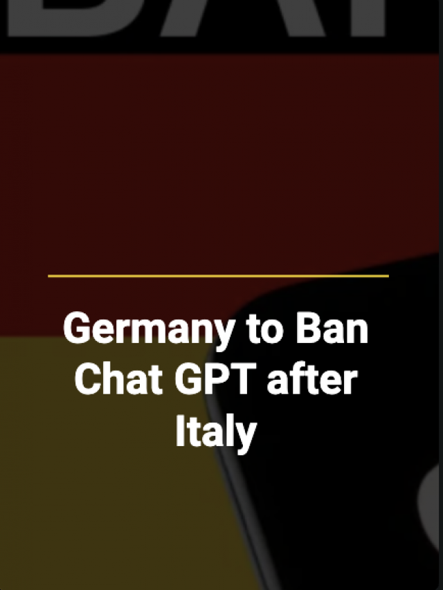 Germany to ban Chat GPT - Random Tools Blog
