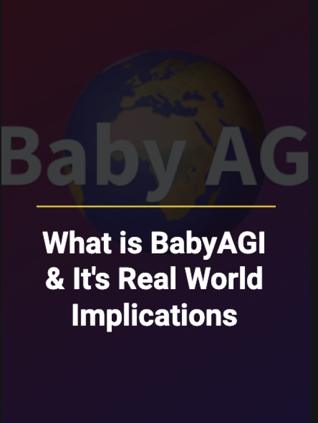 What is BabyAGI & It's Real World Implications - Random Tools Blog