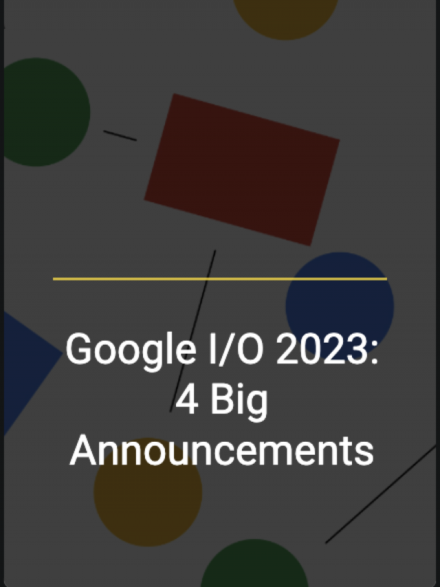 Google I/O 2023: 4 Big Announcements - Random Tools