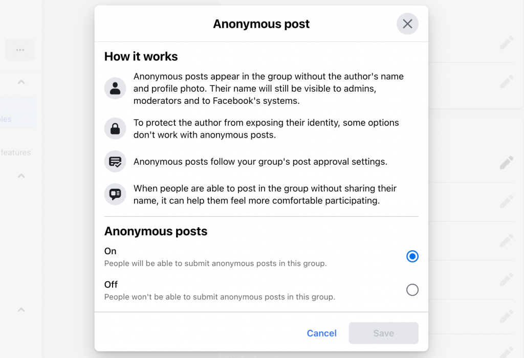 How to Post Anonymously on Facebook Group in 2024 - Random Tools Blog