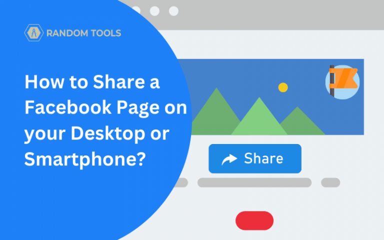 How to Share a Facebook Page on Your Desktop or Smartphone