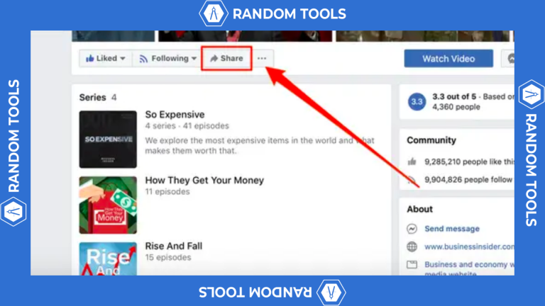 How to Share a Facebook Page on Your Desktop or Smartphone - Random ...