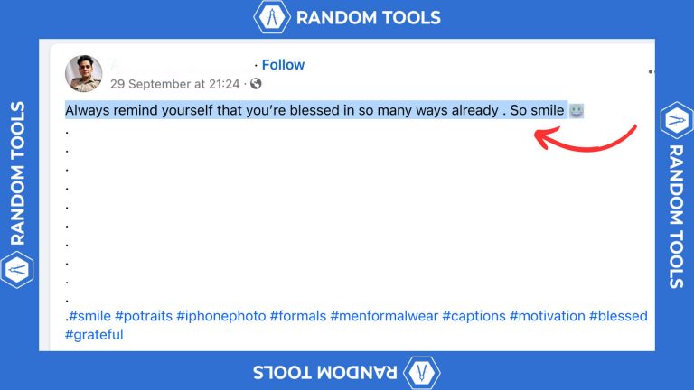 How to Copy and Paste on Facebook Using 2 Methods - Random Tools Blog