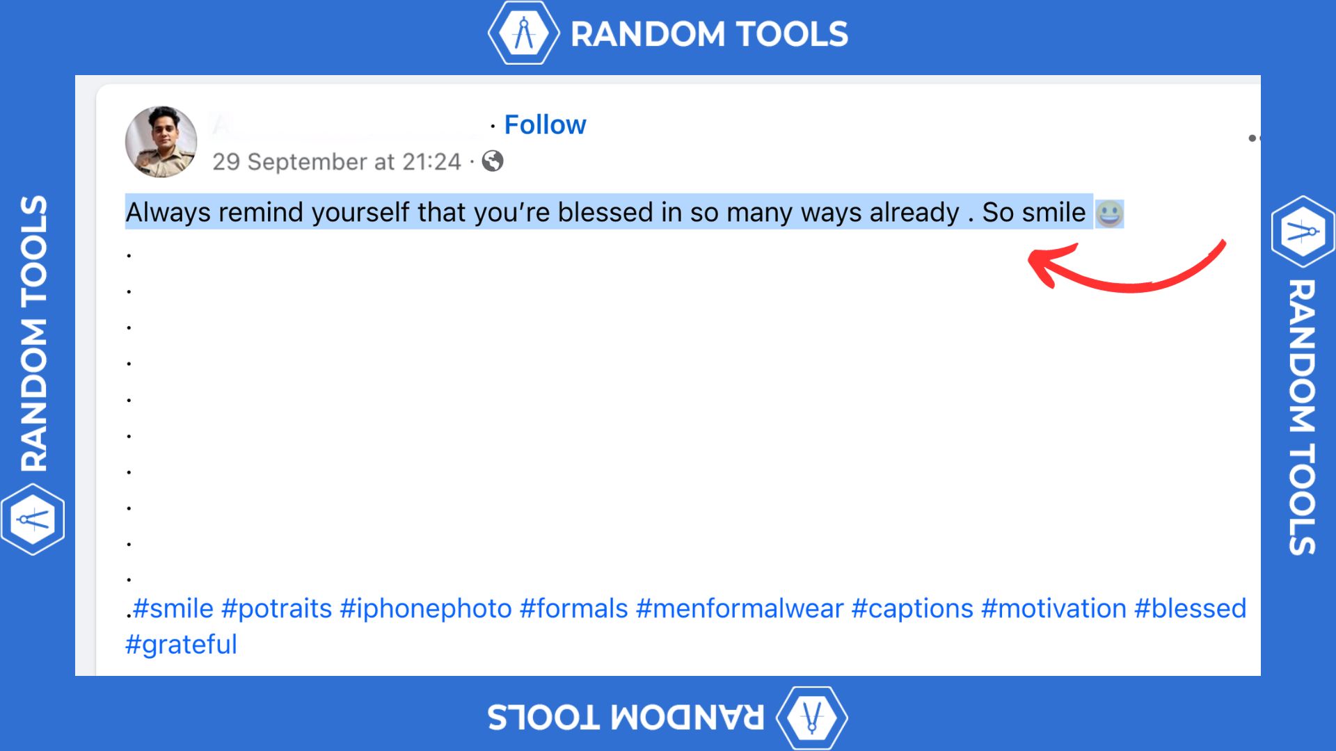 How to Copy and Paste on Facebook Using 2 Methods - Random Tools Blog
