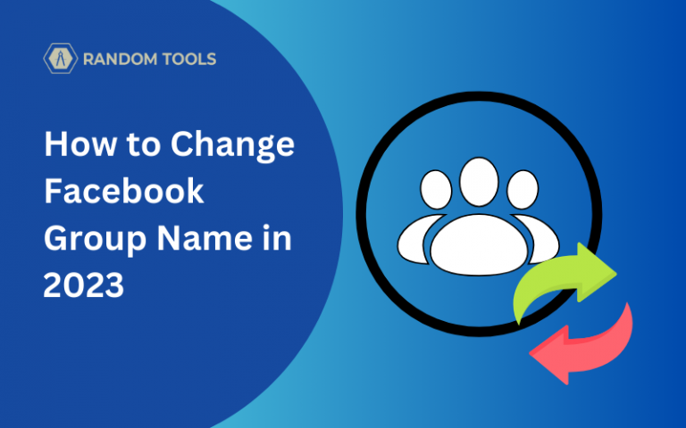 How to Change Facebook Group Name in 2024
