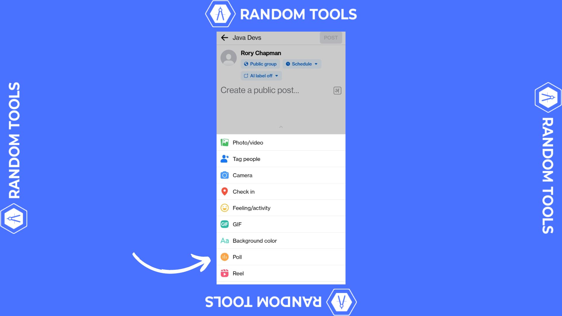 How to Create a Poll on Facebook in 2024 - Random Tools Blog