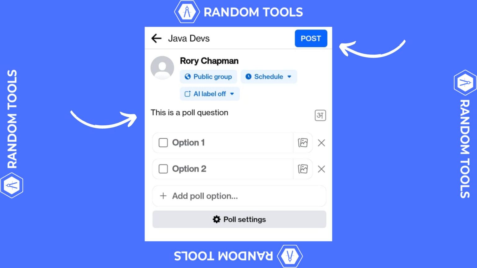 How to Create a Poll on Facebook in 2024 - Random Tools Blog