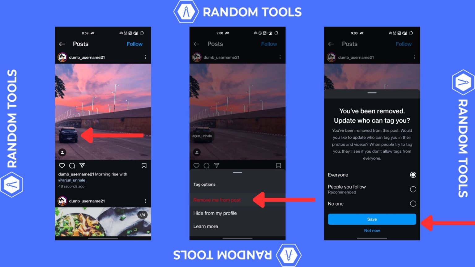 How to Untag Yourself on Instagram Post, Story, or Comment? - Random ...
